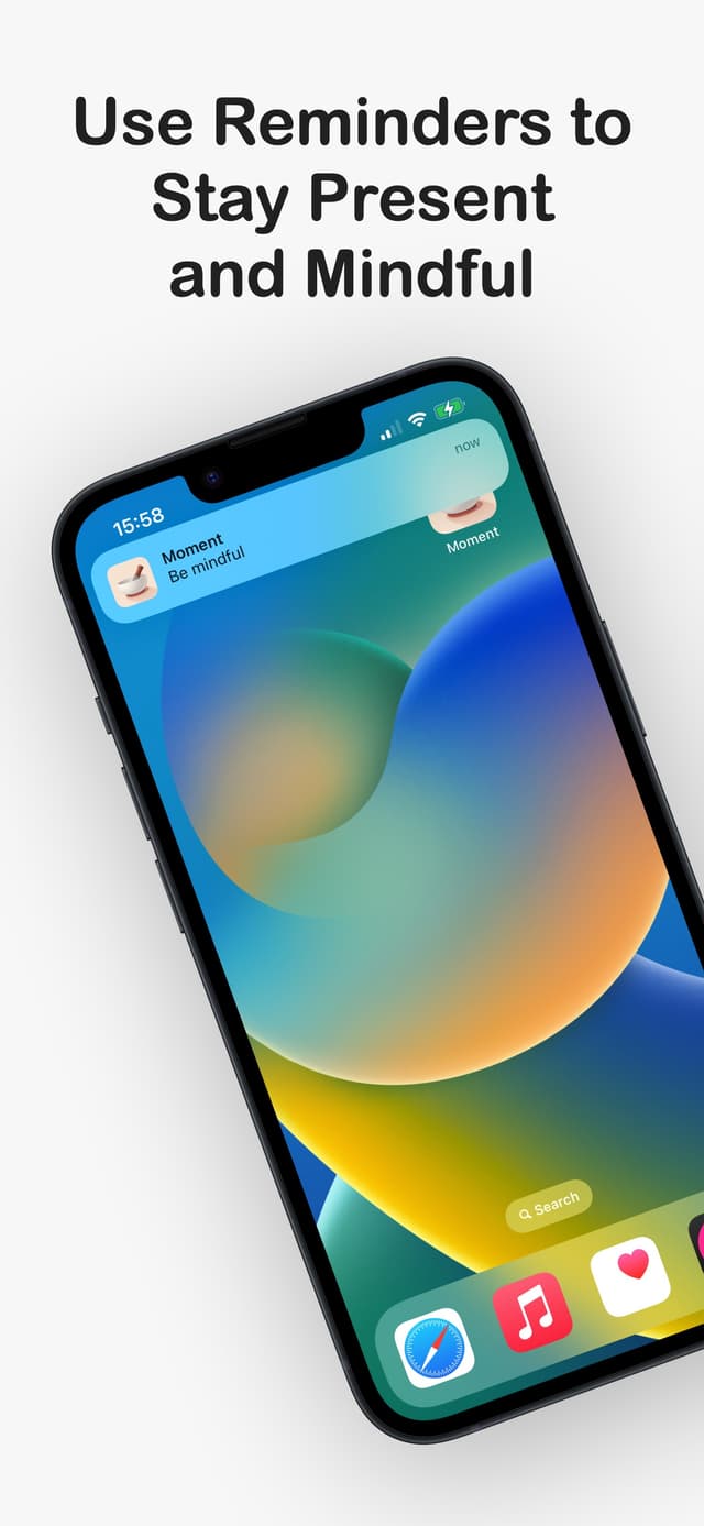 Moment - Mindful Reminders App | Meditation Bells & Singing Bowls for iOS